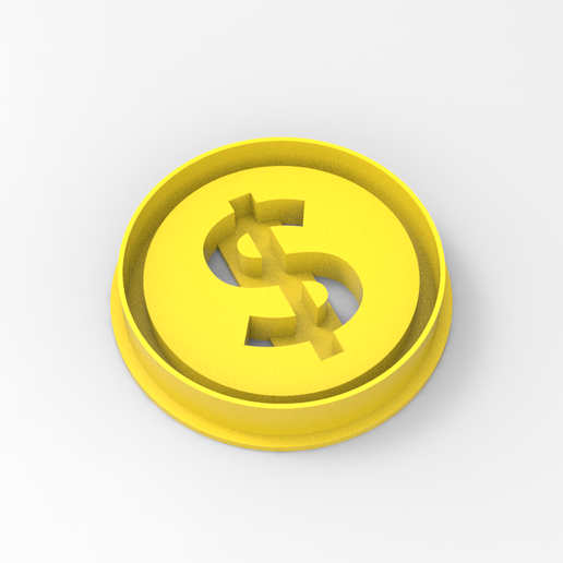 Free STL file coin cookie cutter 🪙 ・Template to download and 3D print・Cults