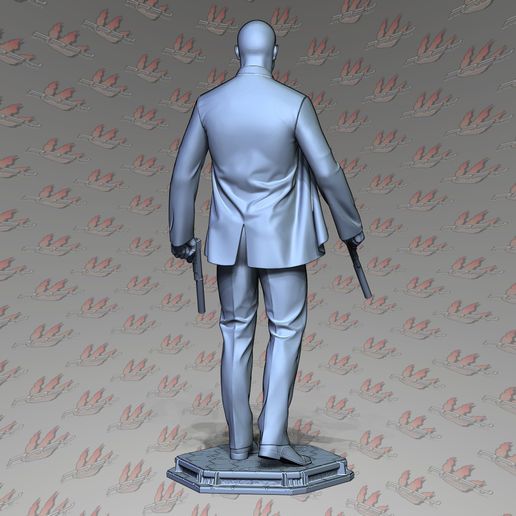 🔫 AGENT 47・ 3D File for 3D printing・Cults