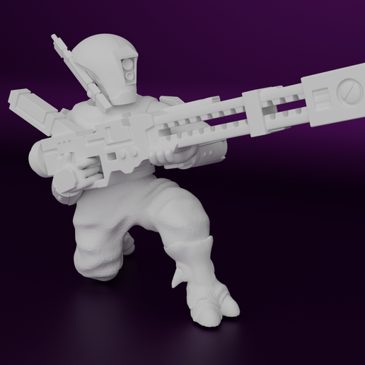 🔨 PATHFINDER SQUAD・ STL File for 3D printing・Cults
