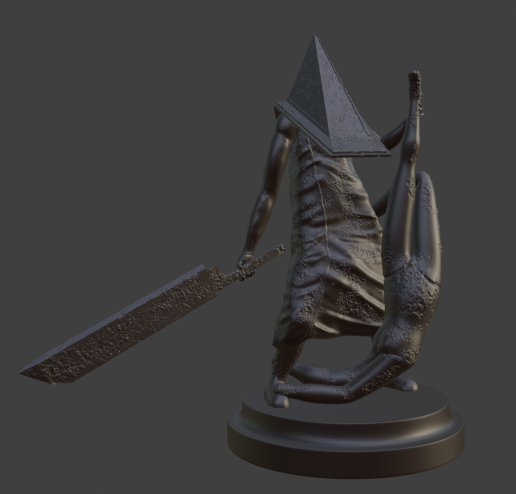 🎲 Pyramid Head - Silent Hill・Free STL File for ・Cults