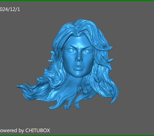 🦸 Teen Titans Donna Troy Head・ STL File for 3D printing・Cults