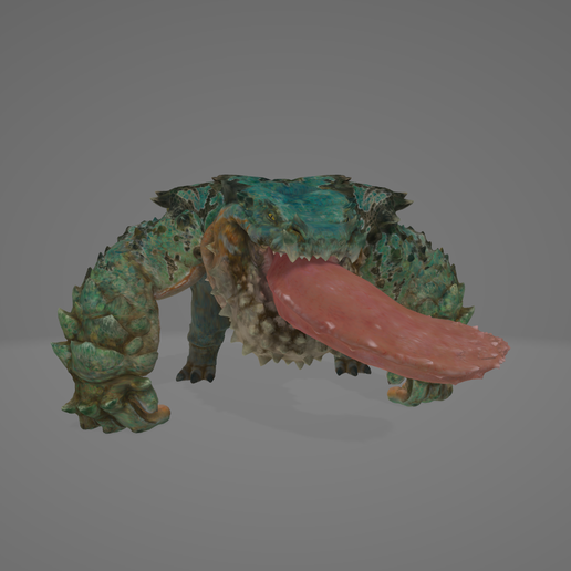 👹 MONSTER HUNTER CHATACABRA・ STL File for 3D printing・Cults