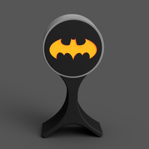 🎧 Batman Headset Stand with LED Lights・ STL File for 3D printing・Cults