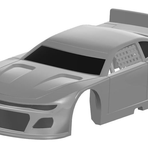 🚙 Gen 6 Super Late Model Chevrolet Camaro - HO Slot Car・Archivo STL ...