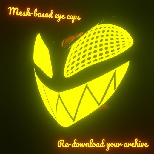 🏨 Máscara de Adam - Cosplay del Hotel Hazbin・Archivo STL para Impresión ...