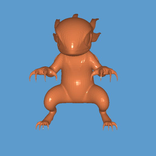 3D file Tiny Monster Tiktok 👹 ・3D printing design to download・Cults