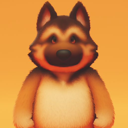 OBJ file Party Animals Sam 🥳 ・3D printable model to download・Cults