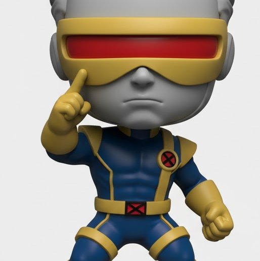 🎲 X-Men - Cyclops - MCP・ STL File for 3D printing・Cults