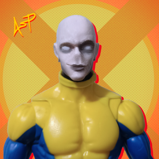🦸 Morph Xmen97 Head (Marvel legends)・Archivo 3D para Impresión 3D・Cults