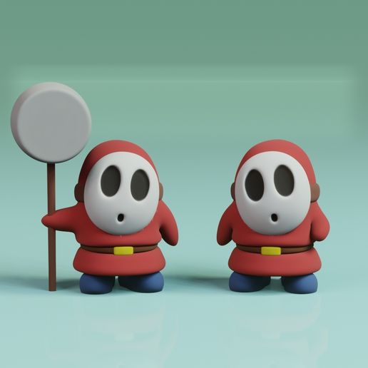 STL file Shy Guy 🐉 ・3D printing idea to download・Cults