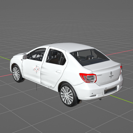 🦸 Renault Logan・ 3D File for 3D printing・Cults