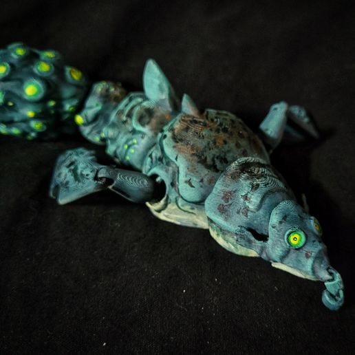 👹 Articulated Gasopod - Subnautica・ STL File for 3D printing・Cults