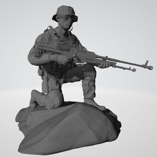 STL file Niran - Sable - Ranger BO6 - CALL OF DUTY 🤙 ・3D printable ...