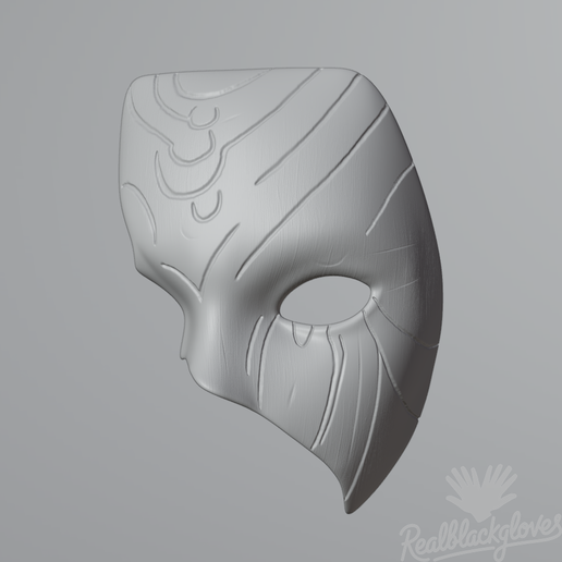 3D file Masque of the Black Rose Katarina - League of legends Cosplay ...
