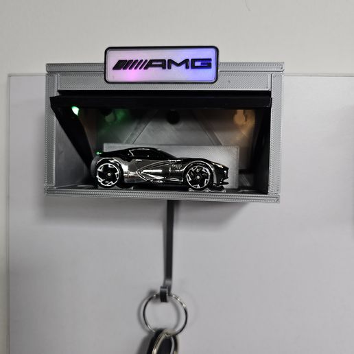 🚗 Hotwheels Car & Matchbox Garage Key holder LED・ STL File for 3D ...