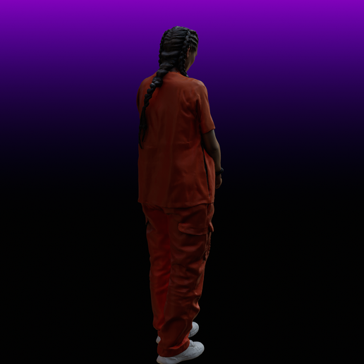 🎮 GTA 6 Lucia Prison Outfit STL Figure・ STL File for 3D printing・Cults