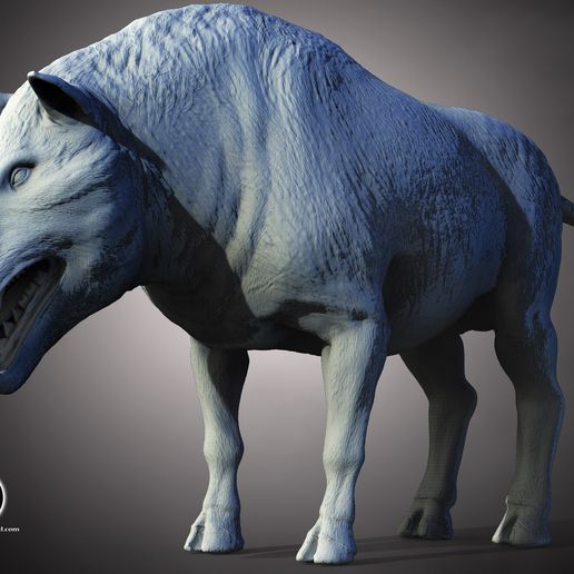 🐖 Entelodont The "Hell Pig" of Prehistoric Plains・ 3D File for 3D ...