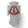 🛡️ Void tridents relic shield・Free STL File for 3D printing・Cults