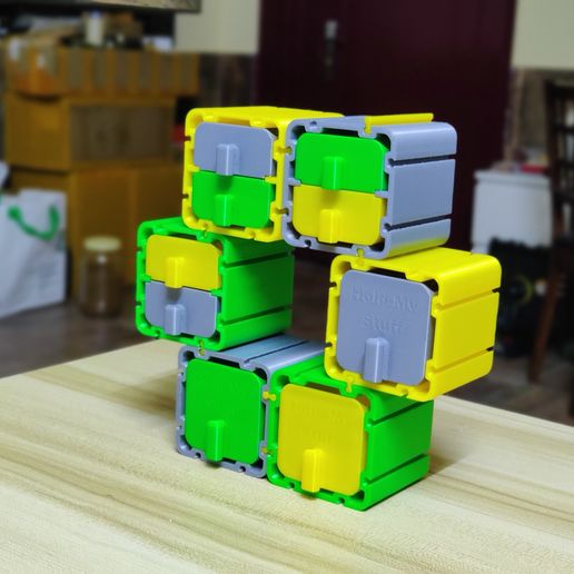 🏢 Modular Stack able Mini Drawers・ STL File for 3D printing・Cults
