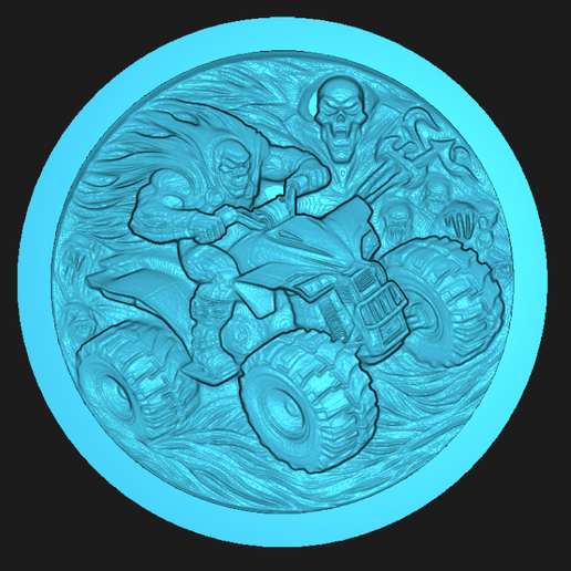 3D file ATV 7 🎄 ・3D print design to download・Cults