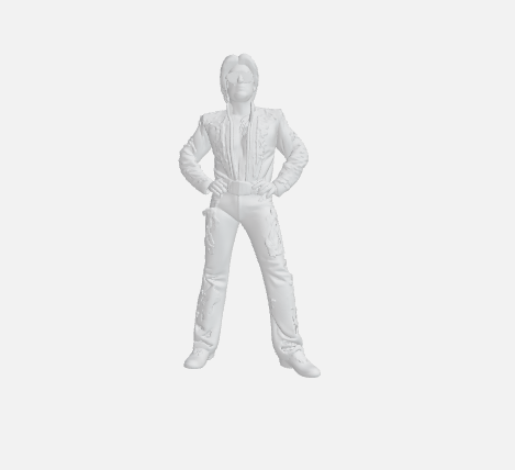 👤 Elvis Presley - Figure・ OBJ File for 3D printing・Cults