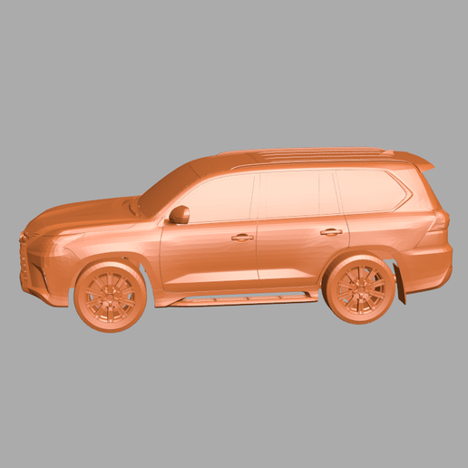 Archivo STL Lexus LX 570 2017 🏠 ・Modelo para descargar y imprimir en 3D ...