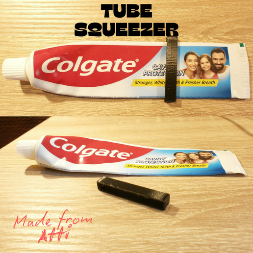 🔧 Tube Squeezer・ STL File for 3D printing・Cults
