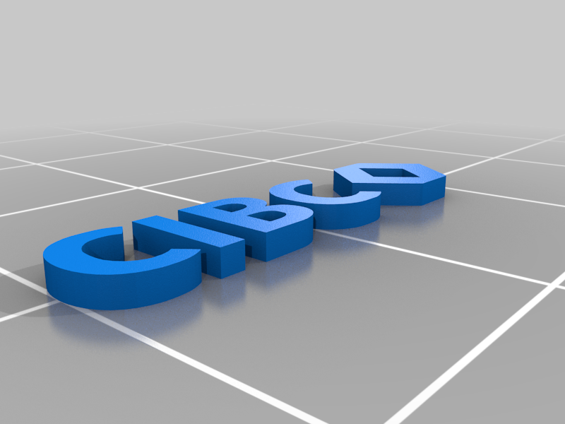 Free STL file CIBC logo・3D printing design to download・Cults