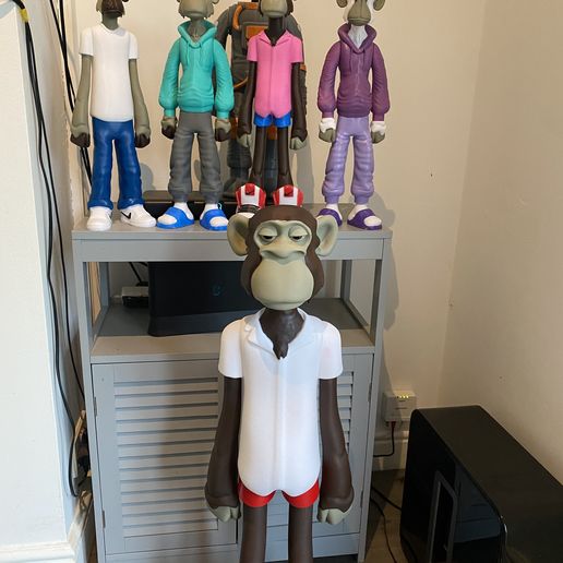 3D printer Super Bored Ape - Skater • made with N4max・Cults