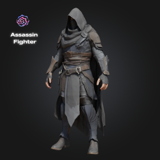 👾 Assassin Fighter・ STL File for 3D printing・Cults