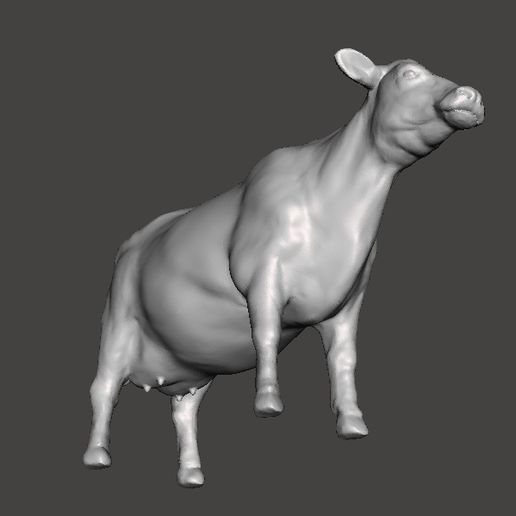🐄 COW FIGURE MODEL ANIMAL CREATURE WILDLIFE ORNAMENT RPG DND・ STL File ...