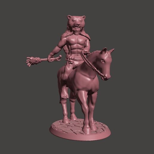 bear cavalry stl