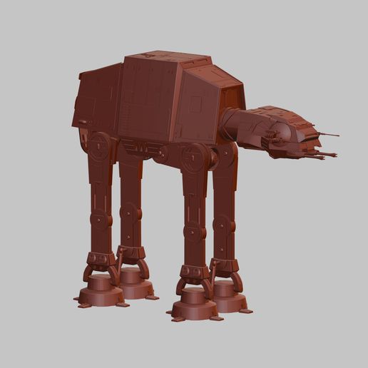 STL file AT-AT (OBJ)・3D printer model to download・Cults
