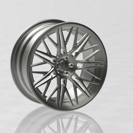 STL file Rotiform JDR wheels for scale model 1/18 1/24 etc. 🚗 ・3D ...