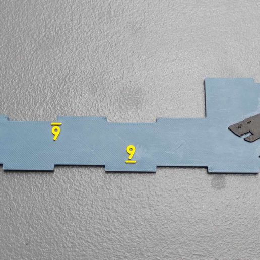 ⚔ Warhammer 9 inches Ruler・3D Print・Cults