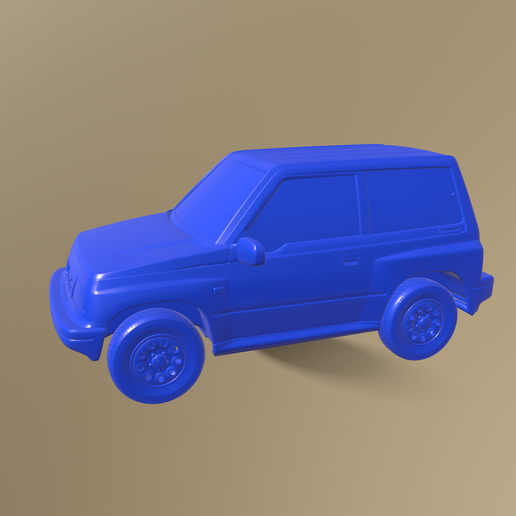 🚗 Suzuki Vitara 1989 Printable Car In Separate Parts・ STL File for ・Cults