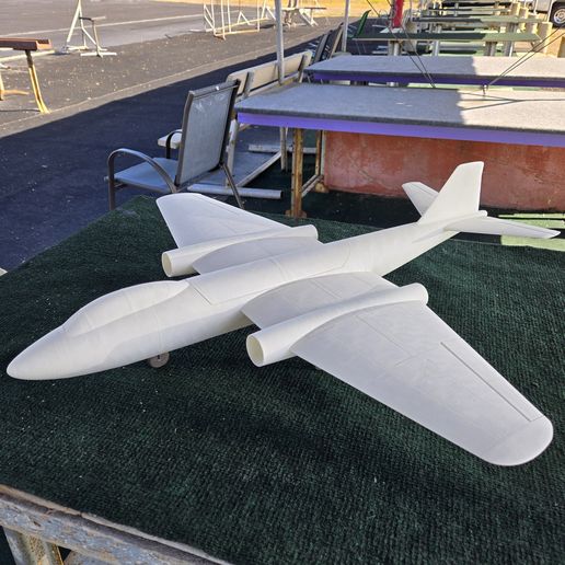 🛩️ B-57B Canberra Avión RC Twin 30mm EDF Jet・Archivo 3D para Impresión ...