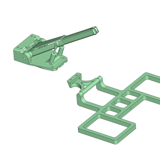 🚐 Cross-RC PG4 Wrecker / Abschlepper Mount Kit Trailer・ STL File for ・Cults