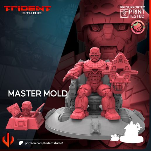 🎲 MASTERMOLD・ 3D File for 3D printing・Cults