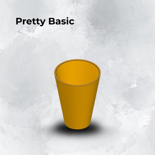 🔪 Basic Cup・Free STL File for 3D printing・Cults