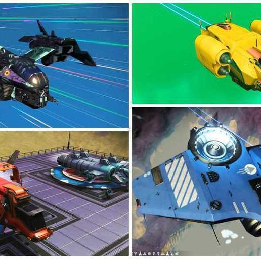 🛰 No Man's Sky NMS Hauler Space Ship Construction Pack・Free 3D File for ...