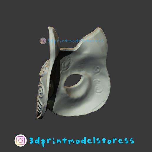 🕷️ Bioshock Spider Splicer Kitty Mask - Splicer Cat Mask Cosplay Helmet ...