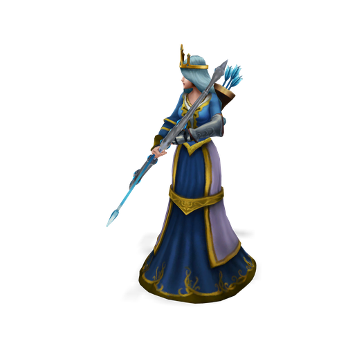 STL file Queen Ashe League of Legends 3D print model 👸 ・3D printing ...