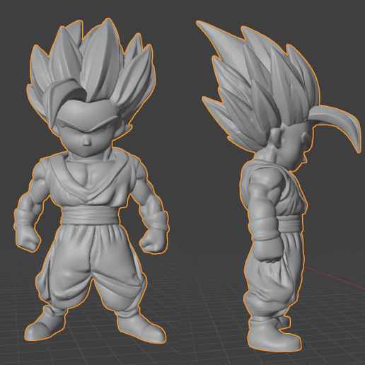 Archivo STL GOHAN BEAST DBSH 🦸 ・Objeto para impresora 3D para descargar ...