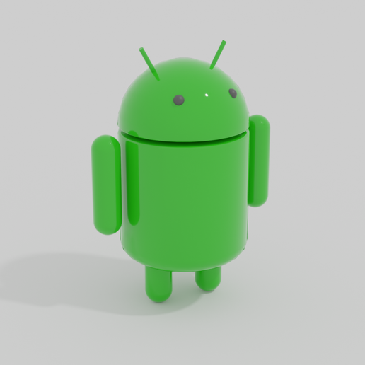 3D file Google android robot 🤖 ・3D print design to download・Cults
