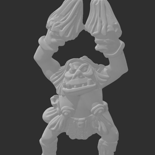 🔨 Orc Cheers 2th・ STL File for 3D printing・Cults
