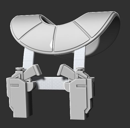 🫡 Clone Trooper Shoulder Armor Set STL 3D print model・ STL File for 3D ...