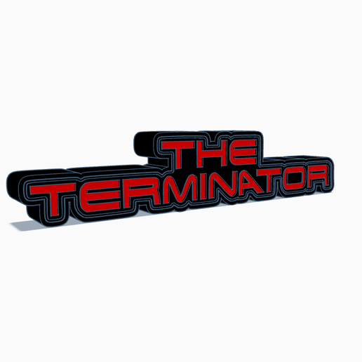 👾 THE TERMINATOR Lightbox by MANIACMANCAVE3D・ STL File for 3D printing ...