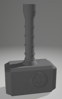 STL file Tennessee Titans Hammer 🔨 ・3D printer model to download・Cults