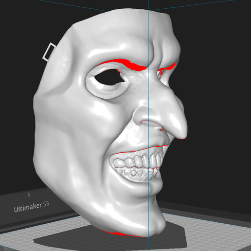 🎨 Art the clown - Terrifier - Mask・ STL File for 3D printing・Cults